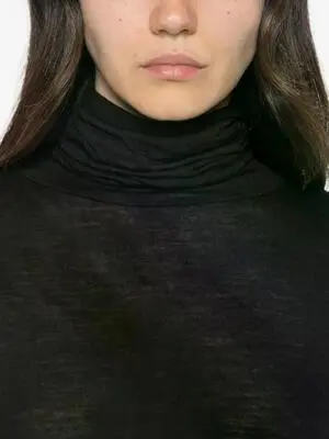 WHYCI Roll-neck Long-sleeve T-shirt
