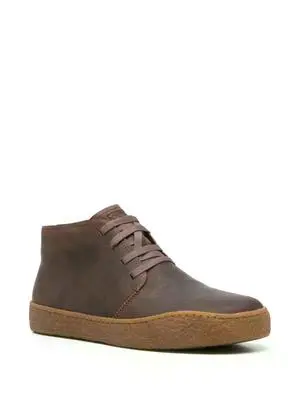 Camper Peu Terreno Leather High-top Sneakers - Brown