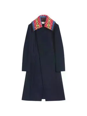 Dries Van Noten Fitted Wool Coat