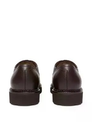 SCAROSSO Rupert Grain-leather Oxford Shoes