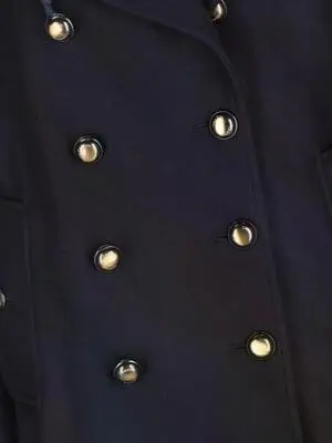 CAMPLIN Double-breasted Notched-lapel Coat