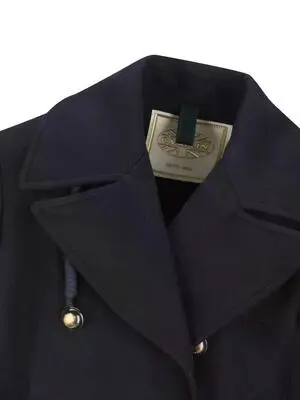 CAMPLIN Double-breasted Notched-lapel Coat