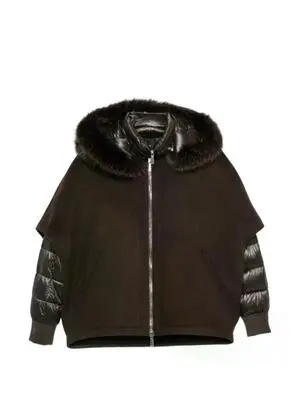 MOORER Pegaso Fur-trim Jacket