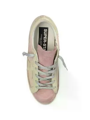 GOLDEN GOOSE Super-star Distressed Sneakers