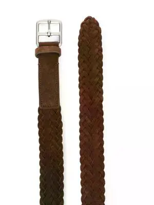 Officine Creative Braided Suede Belt