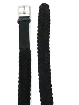 Officine Creative Braided Suede Belt