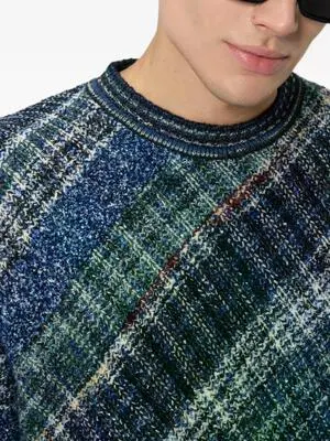 Missoni Wool-blend Pullover With Macro-check Pattern