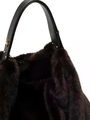 GHERARDINI Faux-fur Shoulder Bag