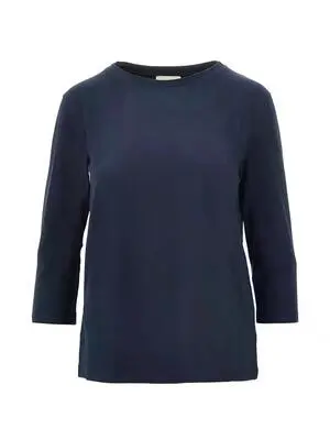 Max Mara Cotton Jersey T-shirt - Blue