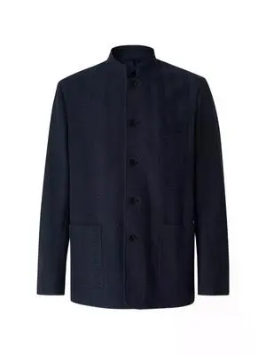 Missoni Tone-on-tone Chevron Cotton And Viscose Jacket