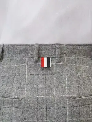 Thom Browne Pencil Midi Skirt - Grey