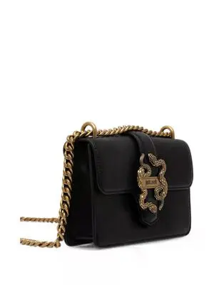 Just Cavalli Snake-plaque Chain-strap Shoulder Bag