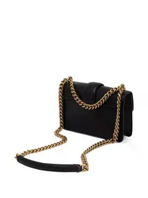 Just Cavalli Snake-plaque Chain-strap Shoulder Bag