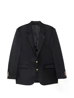 LARDINI Peak-lapels Button-up Jacket