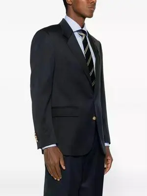 LARDINI Peak-lapels Button-up Jacket