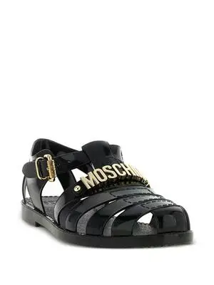 Moschino Plaque Sandals