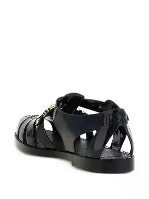 Moschino Plaque Sandals