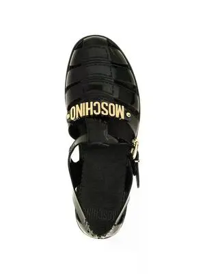Moschino Plaque Sandals