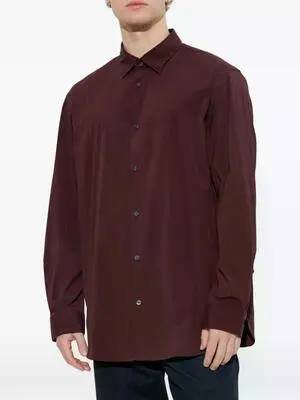 Emporio Armani Regular-fit Shirt In Stretch Fabric