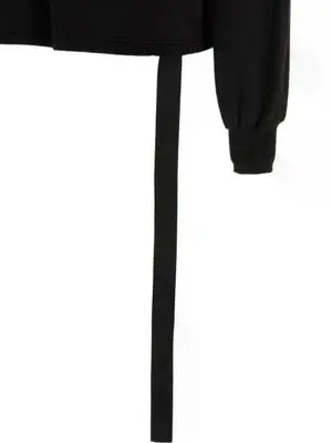 Rick Owens Asymmetrical-stitching Hoodie