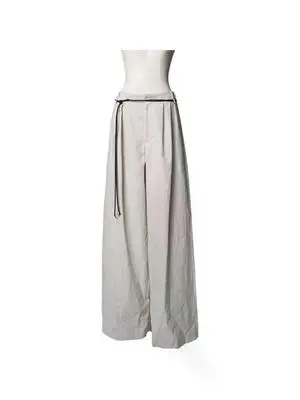 MULLER OF YOSHIOKUBO Belted Tucked Trousers