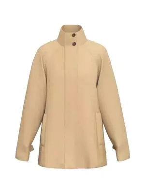 EMME High-neck Raglan-sleeve Raincoat