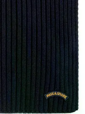 Paul & Shark Ribbed-knit Scarf