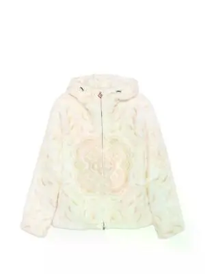 Casablanca Faux-fur Hooded Jacket - White