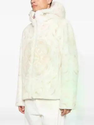 Casablanca Faux-fur Hooded Jacket