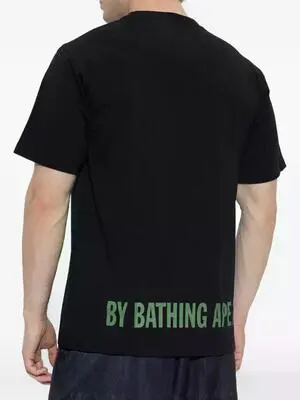 A BATHING APE Abc Camo Ape Face Sta T-shirt