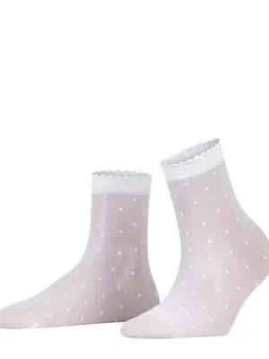 Falke Dot Ankle-high Socks - Neutrals