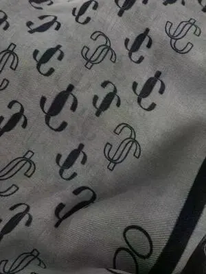 JIMMY CHOO Scarf With Monogram