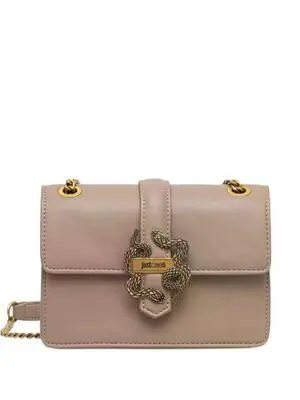 Just Cavalli Snake-plaque Mini Bag - Neutrals