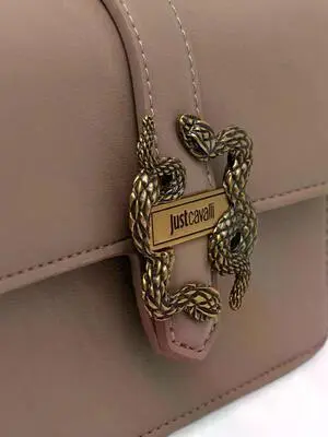 Just Cavalli Snake-plaque Mini Bag