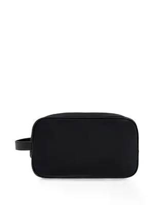Emporio Armani Cosmetic Bag With Logo Appliqu
