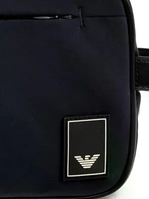 Emporio Armani Cosmetic Bag With Logo Appliqu