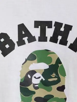 A BATHING APE Abc Camo College T-shirt