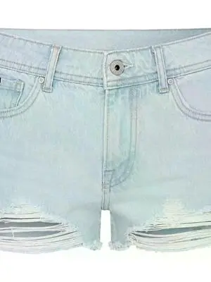 Pepe Jeans Distressed-finish Denim Shorts