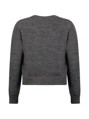Max Mara Intarsia-knit Rabbit-motif Sweater