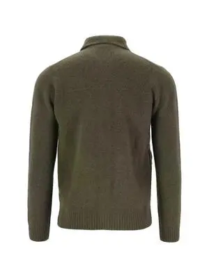 AL DUCA D’AOSTA 1902 Zip-up Pocket-detail Cardigan - Green