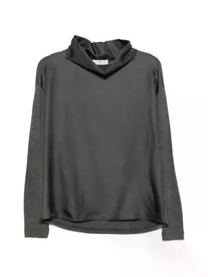 WHYCI Funnel-neck T-shirt - Black