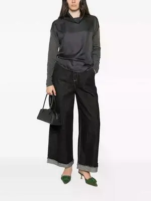 WHYCI Funnel-neck T-shirt