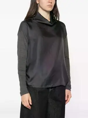WHYCI Funnel-neck T-shirt