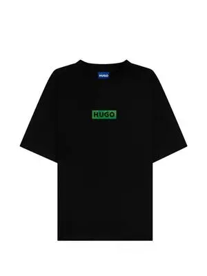 BOSS Nufotee Logo-print Jersey T-shirt - Black