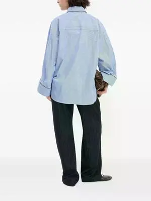 Munthe Voyage Striped Shirt - Blue