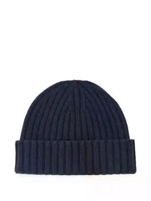 Paul & Shark Ribbed-knit Beanie Hat