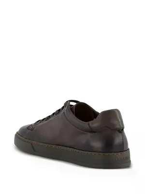 DOUCAL'S Leather Low-top Sneakers