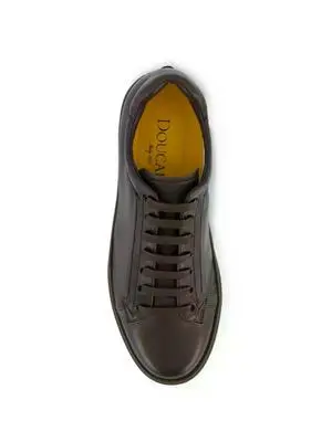 DOUCAL'S Leather Low-top Sneakers