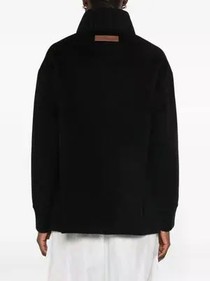 LOU ANDREA High-neck Zip-up Jacket