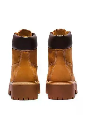 Timberland Platform Lace-up Ankle Boots
